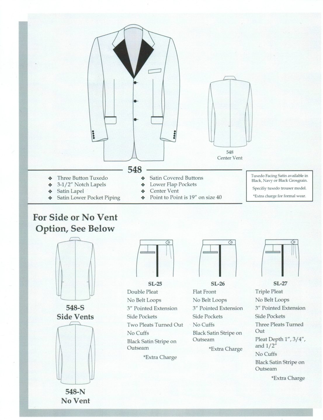 Formal Wear – Made to Measure Clothiers